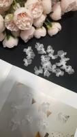 China Eco-Friendly Mini  Handmade Polyester/Nylon  Organza Bow DIY for Gift Wrapping and Craft Projects for sale
