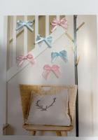 China Mini DIY Handmade Woven Double-layer Bow Luxury Solid  Satin Ribbon  + Organza for Christmas Gift Packaging & Children's Skirts for sale