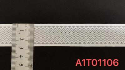 China 2.7cm Soft Stretchable Rhombus Lace Trim with Distinct Slant Mesh for Apparel Hemming for sale