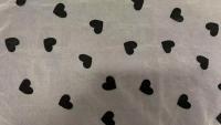China Luxury 100% Polyester Organza Lace Fabric with Black Polka Flocking Dot Print for Home Decor & Clothing for sale