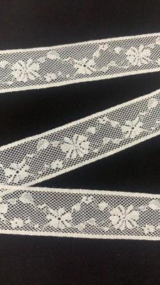 China Cotton Embroider Lace Trim Vintage Small Floral Net Mesh Lace Border for Garment Decoration for sale