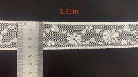 China Cotton Embroider Lace Trim Vintage Small Floral Net Mesh Lace Border for Garment Decoration for sale