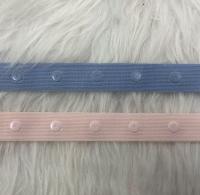 China Wholesale 2.1mm Wide Plastic Invisible Snap Button Ribbon Snap Fastener Tape Trim for Garment Accessories for sale