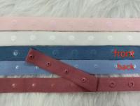 China Wholesale 2.1mm Wide Plastic Invisible Snap Button Ribbon Snap Fastener Tape Trim for Garment Accessories for sale