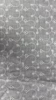 China Cotton Eyelet Embroidery Fabric, Hollow Floral Circle Cut‑Work Fabric for Dress Blouse Sewing for sale