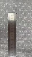 China Cotton Eyelet Embroidery Fabric, Hollow Floral Circle Cut‑Work Fabric for Dress Blouse Sewing for sale