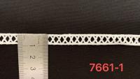 China 1cm Skin-Friendly High Drape Milk Silk Floral Scalloped Lace Trim for Dresses and Home Decor for sale