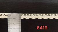 China 100% Cotton Crochet Lace Trim  | 1cm Wide Hollow‑Out Lace for Garment & Home Textile Wholesale for sale