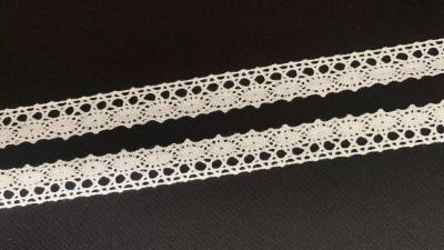 China Wholesale Factory 100% Cotton Crochet Lace Trim, 2cm Exquisite Hollow Knitted Lace for Garment & Home Textile for sale