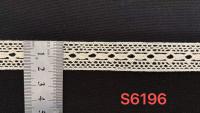 China Factory Bulk Wholesale 100% Cotton Crochet Lace Trim 7577 & S6196 | 2.2‑2.3cm Hollow Lace for Garment Mass Production for sale
