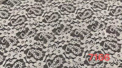 China Soft Breathable Floral Lace Fabric with Intricate Flower Pattern Lightweight for Dresses and Lingerie for sale