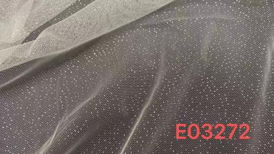 China Glittering Mesh Fabric with Shiny Tiny Dot Pattern Soft Stretch Lightweight Material for Lingerie and Party Dresses for sale