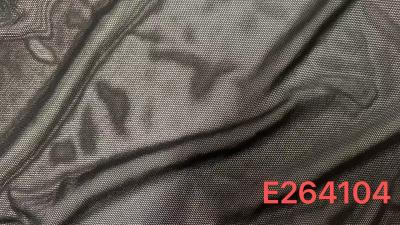China Black Sheer Soft Lightweight Breathable Plain Solid Mesh Fabric for Lingerie Dress Lining and Garment Decoration for sale