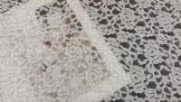 China Stretchy Floral Nylon Lace Fabric, Vintage Flower Pattern Soft Mesh Lace for Dress Lingerie Garment Sewing for sale