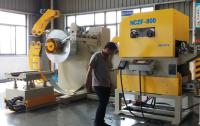 China Decoiler Uncoiler Leveller Straightener NC Servo Feeder 3 In 1 for sale