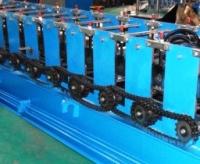 China 235Mpa Gutter Roll Forming Machine For Purlin Guard Seamless Gutter Roll Former Bending for sale