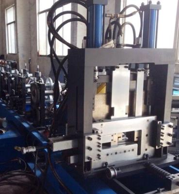 China 235Mpa Gutter Roll Forming Machine For Purlin Guard Seamless Gutter Roll Former Bending for sale