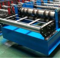 China 0.7-1.2mm Heavy Duty Steel Metal Deck Roll Forming Machine Gearbox Transmission for sale