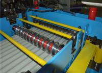 China Corrugated Profile Double Layer Roofing Sheet Roll Forming Machine Cr12 Cutting Blade for sale