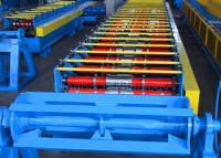 China Sheet Metal Deck Roll Forming Machine For Roofing Sheet Cr12Mov Cutter for sale
