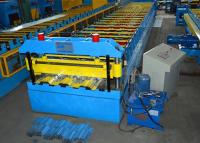 China Sheet Metal Deck Roll Forming Machine For Roofing Sheet Cr12Mov Cutter for sale