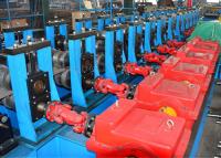 China 1.8-2.0mm Steel W V Beam Guardrail Roll Forming Machine Gutter for sale