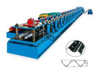 China Anti Crash Barrier Highway Guardrail Forming Machine Two Three Waves 10m Min for sale