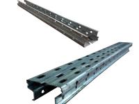China 1.5-3mm Galvanized Steel Rack Pillar Upright Rack Roll Forming Machine for sale