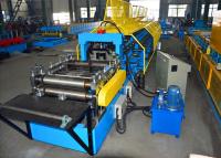 China Warehouse System Shelves Pillar Storage Racks Roll Forming Making Machine for sale