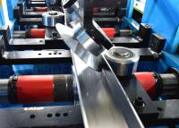 China Galvanized Steel Drywall C Stud Roll Forming Machine With Punching 7.5kw for sale