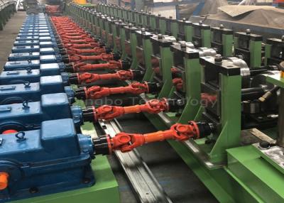 China Curve Roof Panel Garage Roller Shutter Door Roll Forming Machine For Door Frame for sale
