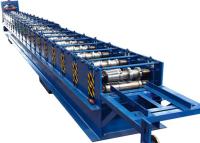 China 6 Inch Ppgi Seamless Half Round Gutter Roll Forming Machine Hand Operated 3kw for sale