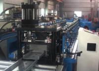 China 900-1220mm Auto Galvanized Steel Fire Damper Line Door Frame Forming Machine for sale