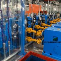 China Welded Cold Formed Profile Pipe Mill Line 25.4-76.4 x 3mm for sale