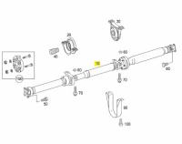 China Mercedes Benz W639 Propeller Drive Shaft , 6394103606 Practical Vito Drive Shaft for sale