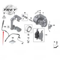 China OEM 34356789503 Rear Brake Sensor , BMW E70 E71 E72 Brake Pad Indicator for sale