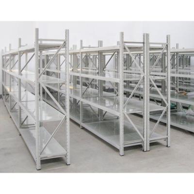 China Sturdy 200-600kgs/level Metal Garage Shelves Rack for Warehouse Storage Equipment for sale