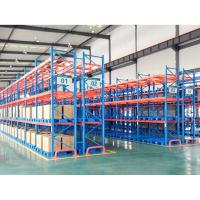 China Blue Steel  Heavy Duty Adjustable Pallet Racking System with a Depth of 800-1500mm for sale