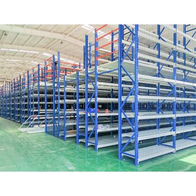 China Multi Tier Mezzanine Floor Shelf Racking The Ultimate Storage Solution for Warehouses for sale