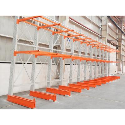 China Hot-Dip Galvanized Finish for Customized Light Duty Single Sided Cantilever Rack for sale