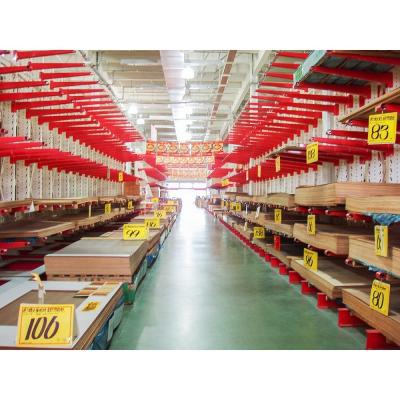China 1500-9000mm Height Flexiable Access Mode Cantilever Racks for Building Materials Storage for sale