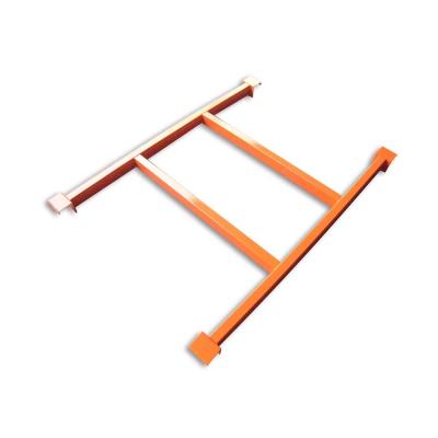 China Versatile 76*2.0mm Width Metal Pallet Racking Supporter Cross Beam for Industry Needs for sale