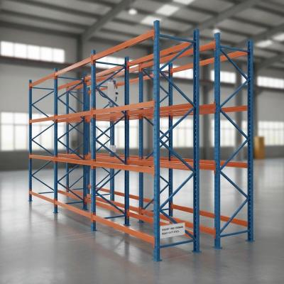 China Height 1500 to 12000mm Storage Rack Pallet Framework Heavy Duty Steel Construction Ideal for Large Scale Storage Systems for sale