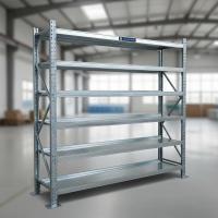 China Freestanding Heavy Duty Steel Shelving Adjustable Shelves Heavy Load Capacity Metal Storage Racks for Industrial Warehouse for sale