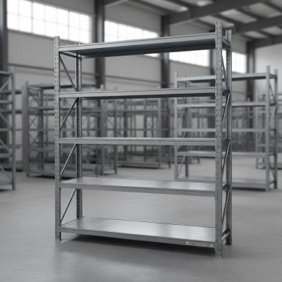 China Industrial Steel Shelving 5 Number Of Shelves Storage And Organization Rack Designed For Warehouse Applications for sale