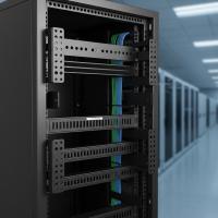 China Classic Design Style Data Center Rack Accessories Featuring Brackets That Enhance Structural Stability and Cable Routing for sale