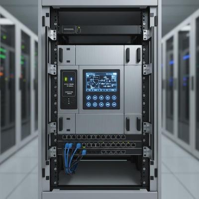 China Brackets Included Network Rack Hardware Components Featuring Computerized Control System Ensuring Network Infrastructure Setup and Maintenance for sale
