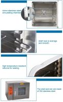 China Microcomputer PID 1.2KW Hot Air Circulation Drying Oven 220/110V for sale