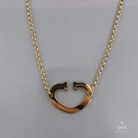 China Trendy Horseshoe Buckle Stainless Steel Jewelry Set 18k Gold Plated Necklace Bracelet for sale