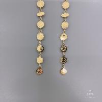 China Magic Symbol Long Necklace And Earring Set 14k Gold Over Stainless Steel Jewelry for sale